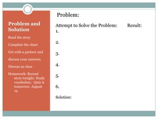 The Wise Old Woman | PPTX