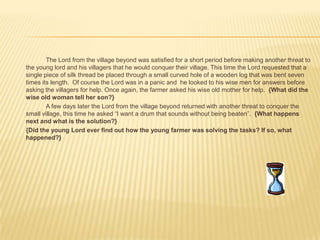 The wise old woman | PPTX