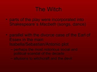The_Witch_-_Thomas_Middleton.ppt The Witch | PPT