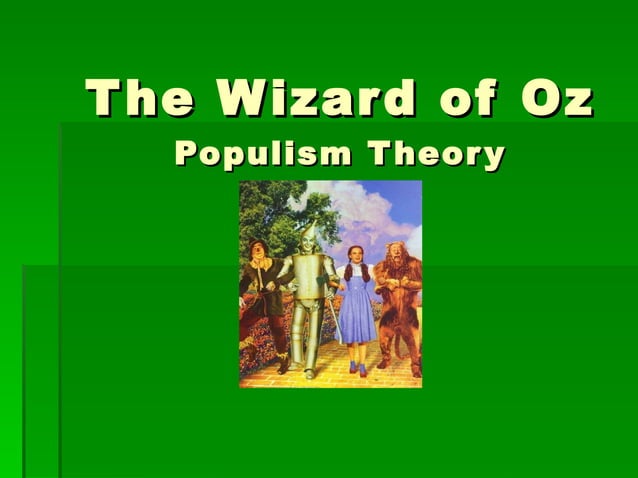 The wizard of oz | PPT