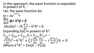 The wkb approximation | PPTX