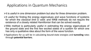 The wkb approximation | PPTX