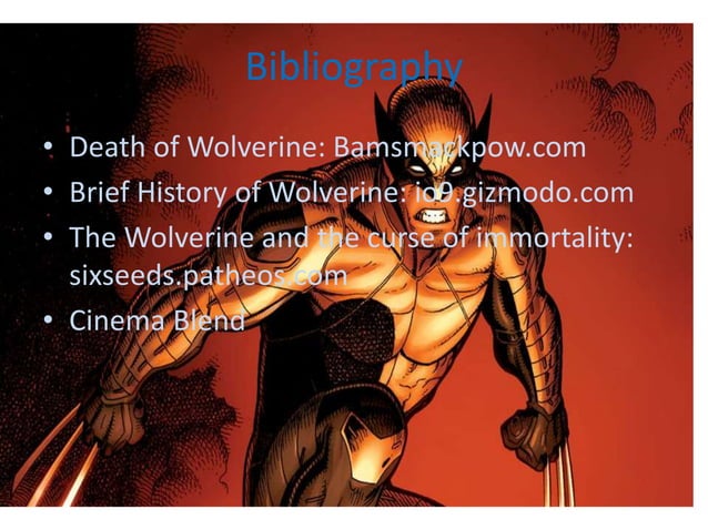 The wolverine | PPT