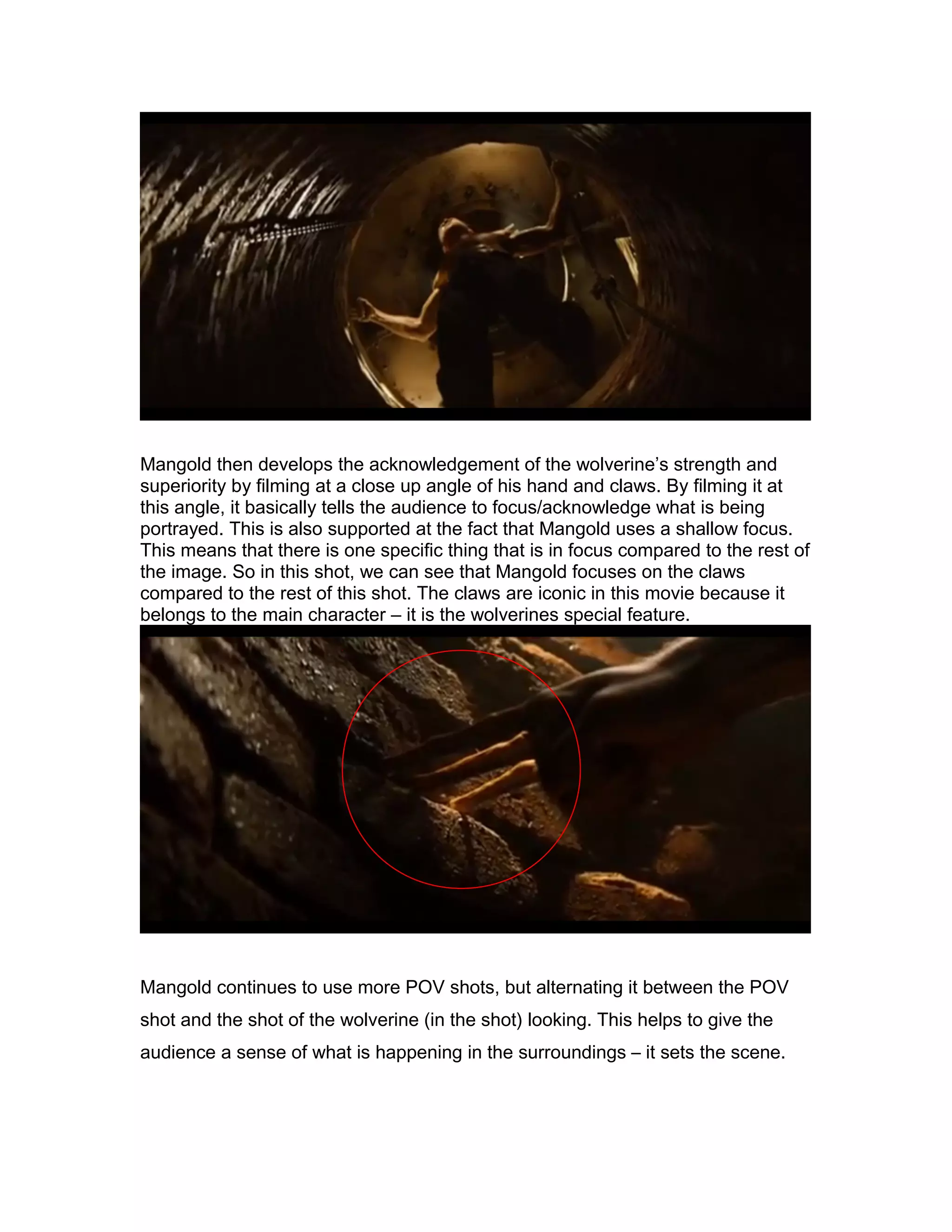 The Wolverine - Opening Sequence Analysis | DOC | Video Production ...