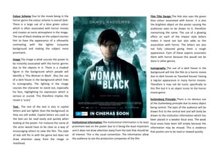 The Woman In Black Movie Poster