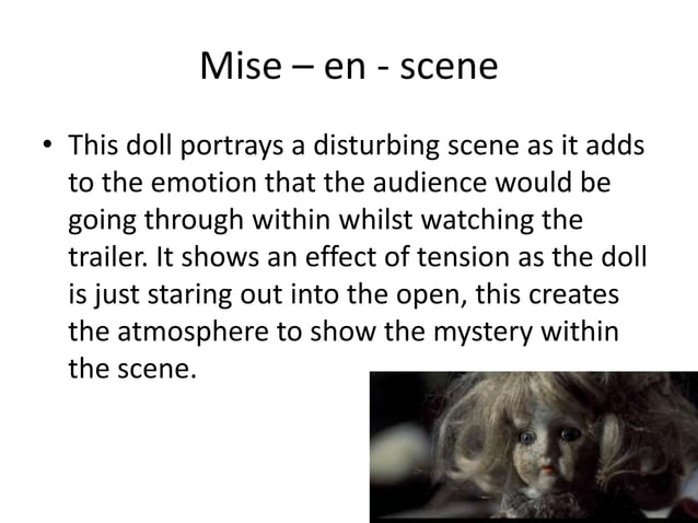 The woman in black - analysis | PPTX | Horror | Genres