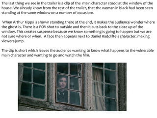 The Woman in Black Film Trailer Analysis | PPTX
