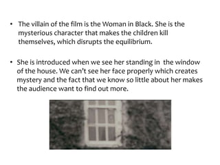 The Woman in Black Film Trailer Analysis | PPTX