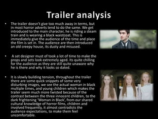 The Woman in Black - Trailer Analysis | PPTX