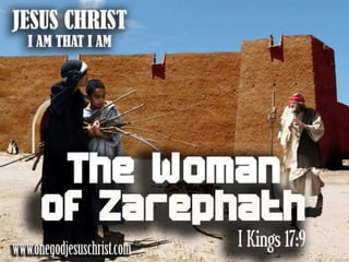 The woman of Zarephath | PPTX