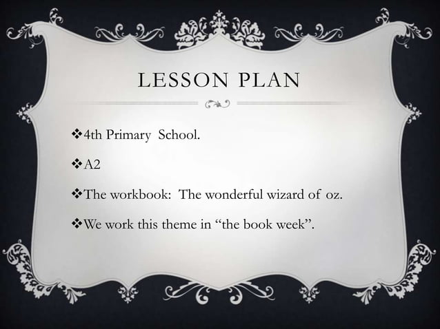 The wonderful wizard of oz | PPT