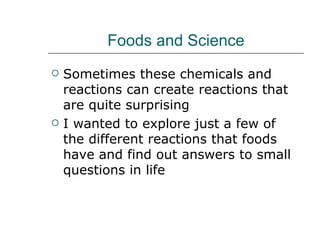 The Wonderful World Of Food Science | PPT