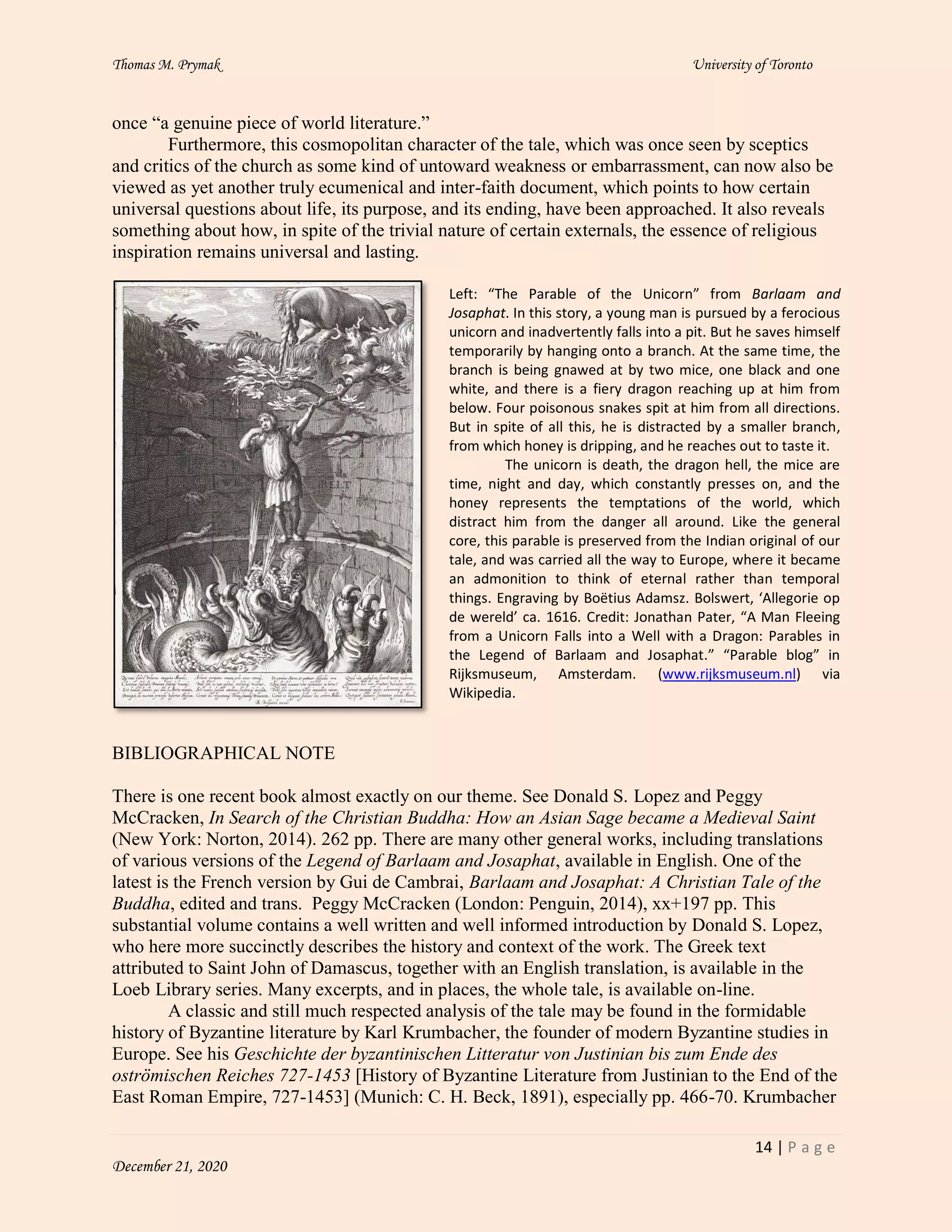 The Wonderous Tale of Barlaam and Josaphat | PDF