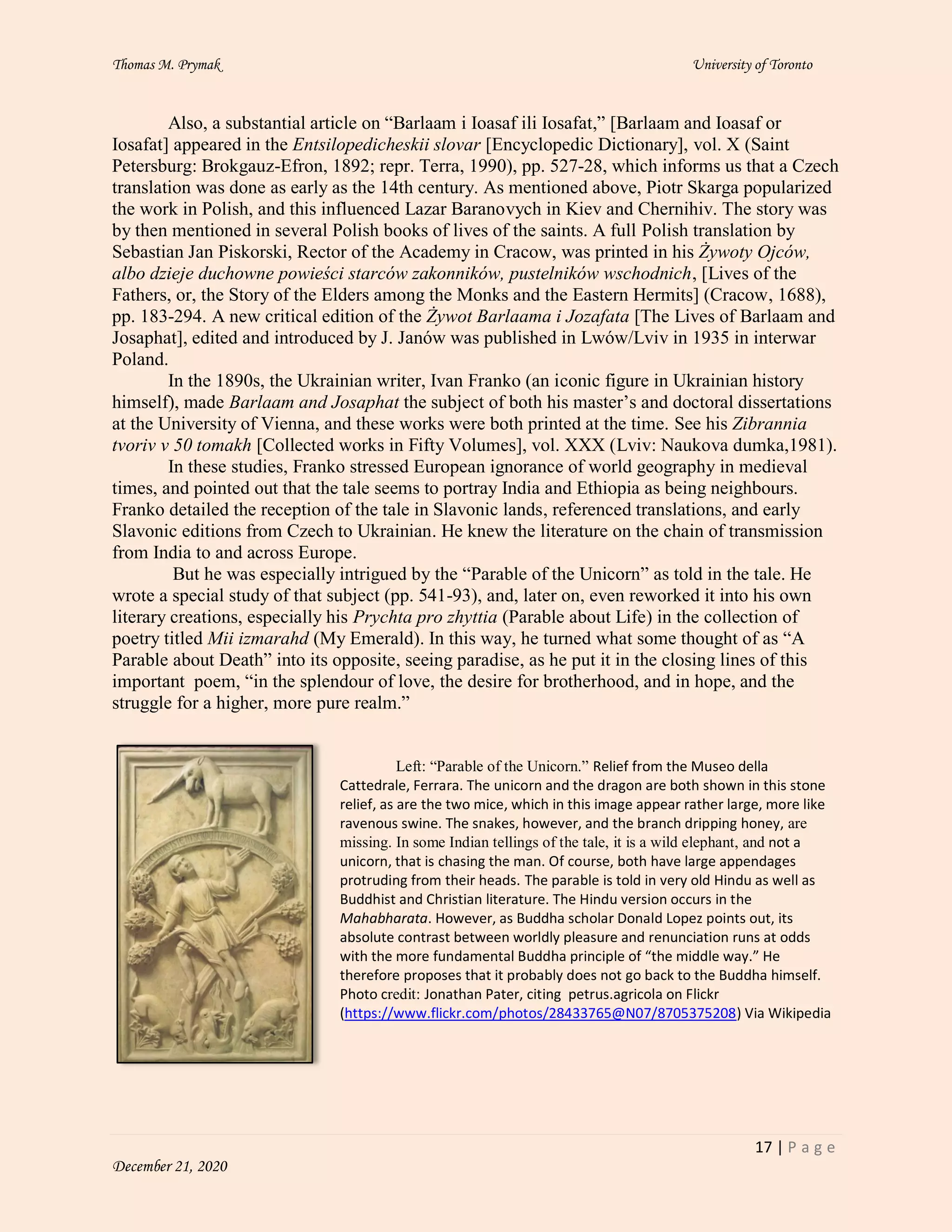 The Wonderous Tale of Barlaam and Josaphat | PDF | Christianity ...