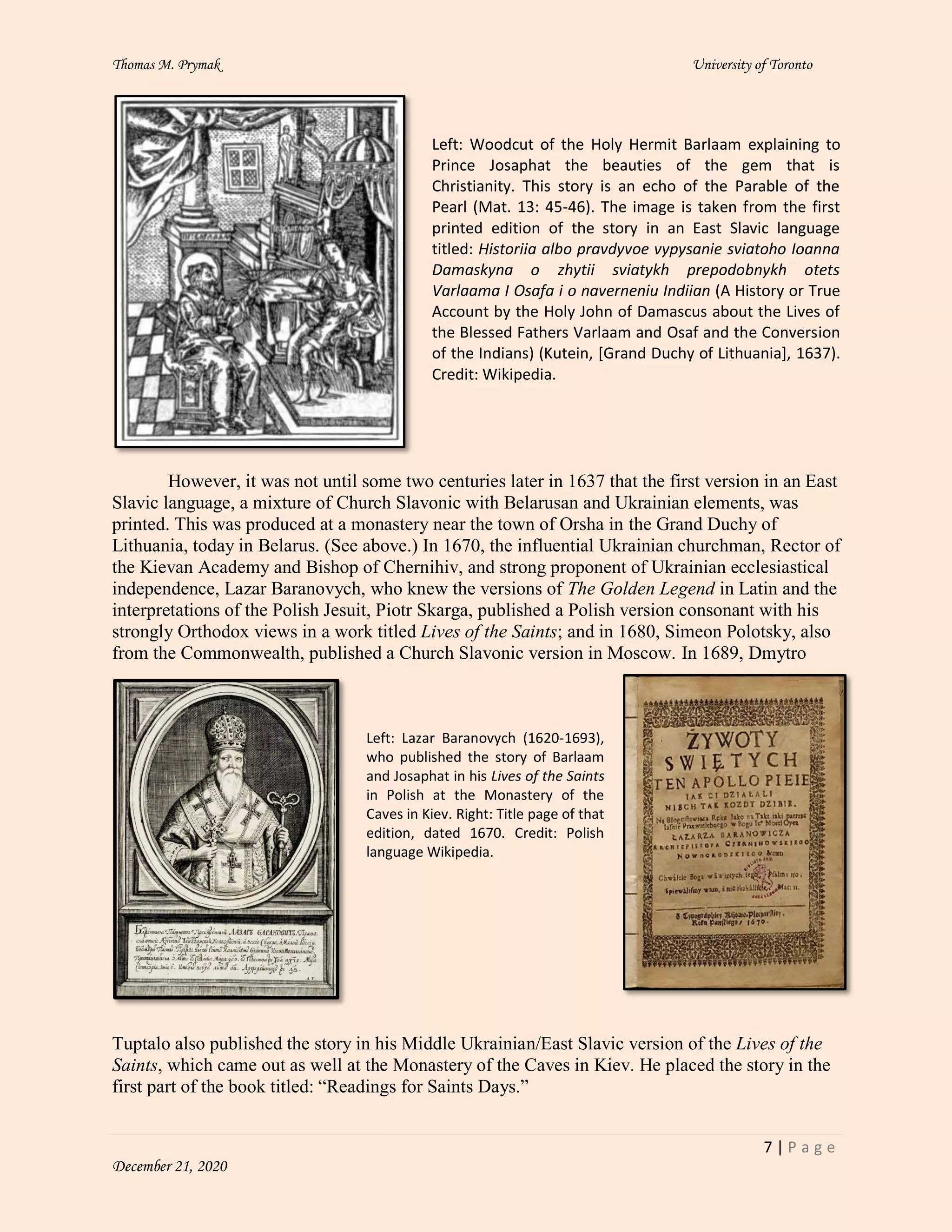 The Wonderous Tale of Barlaam and Josaphat | PDF