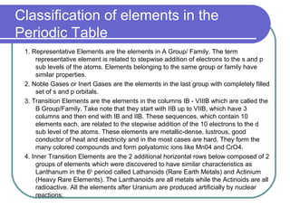 The Wonders of Periodic Table | PPT