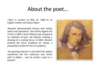 The woodspurge | PPT