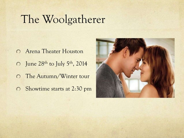 The Woolgatherer | PPT