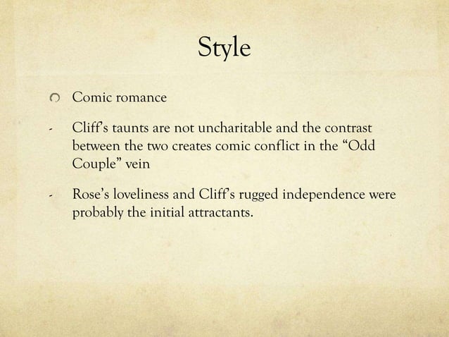 The Woolgatherer | PPT