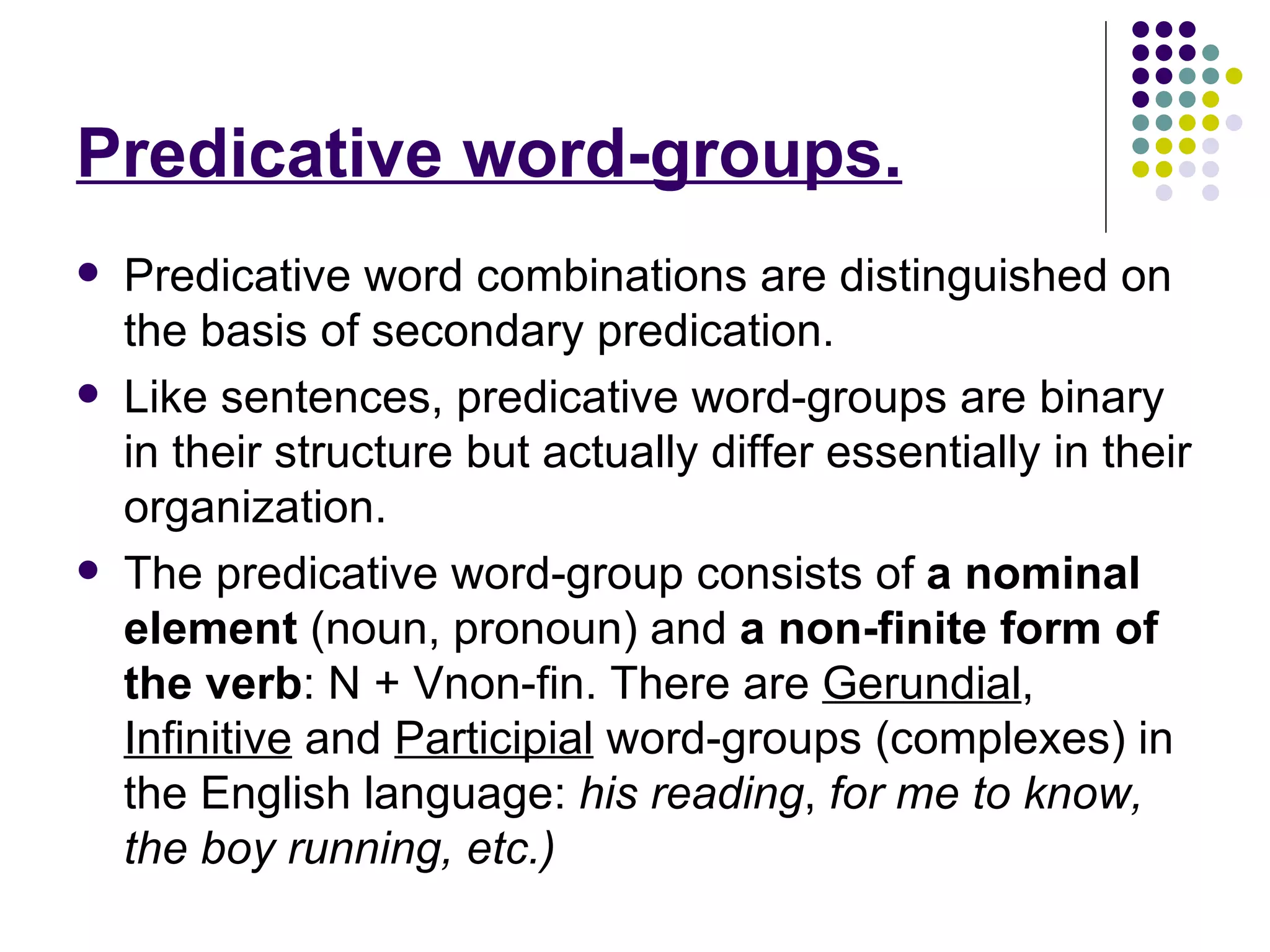 The word group theory | PPT