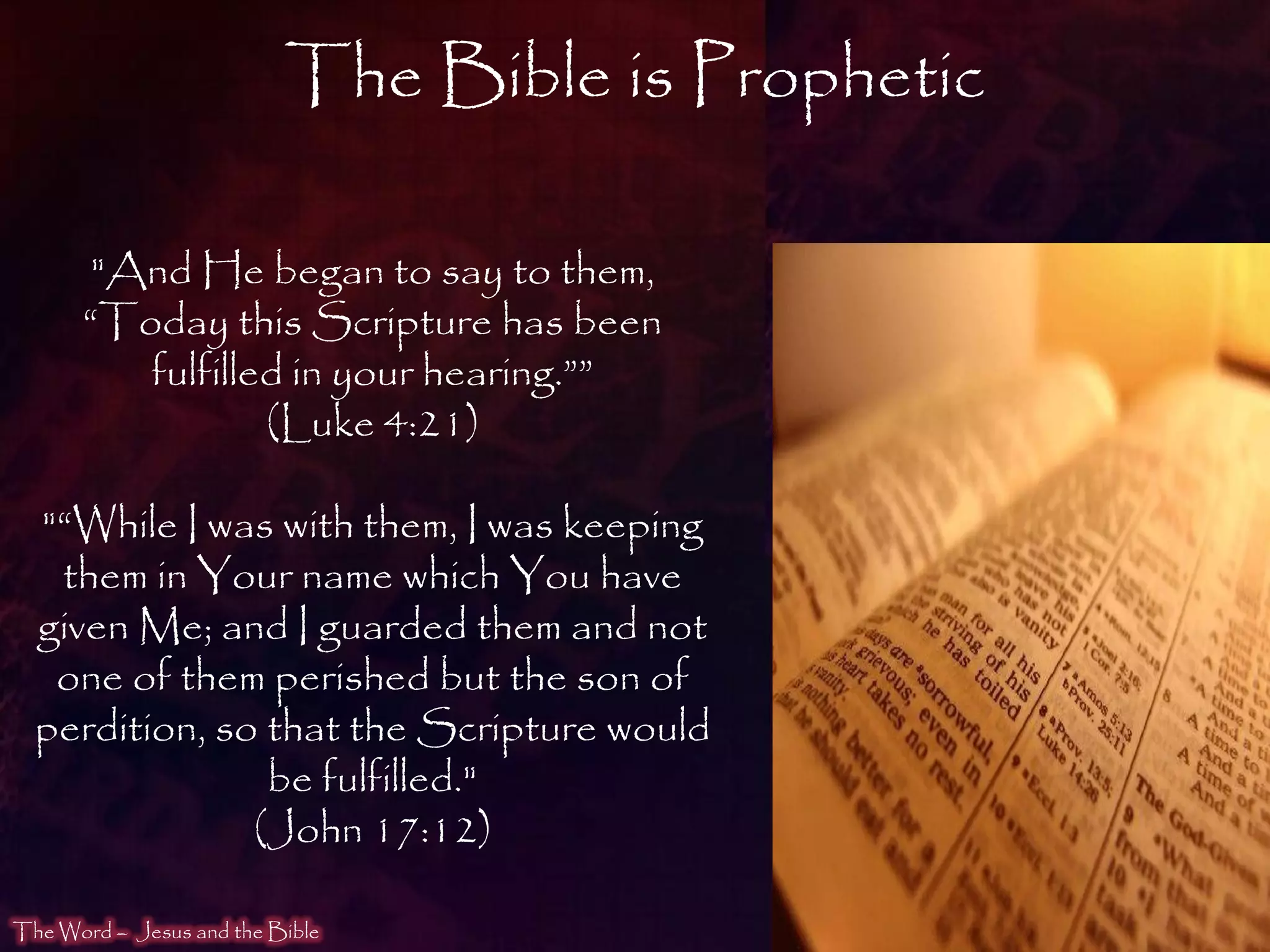 The Word - Jesus Christ And The Bible | PDF
