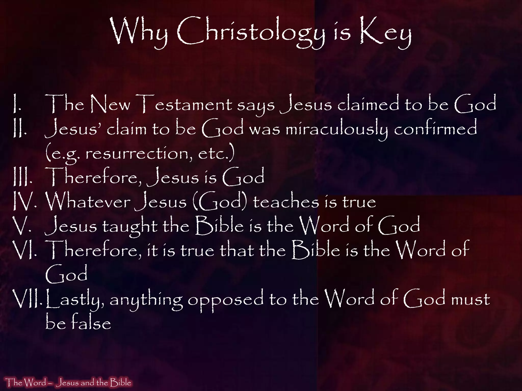 The Word - Jesus Christ And The Bible | PDF