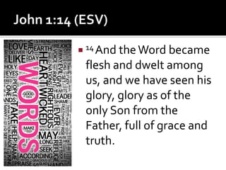 The word became flesh | PPTX