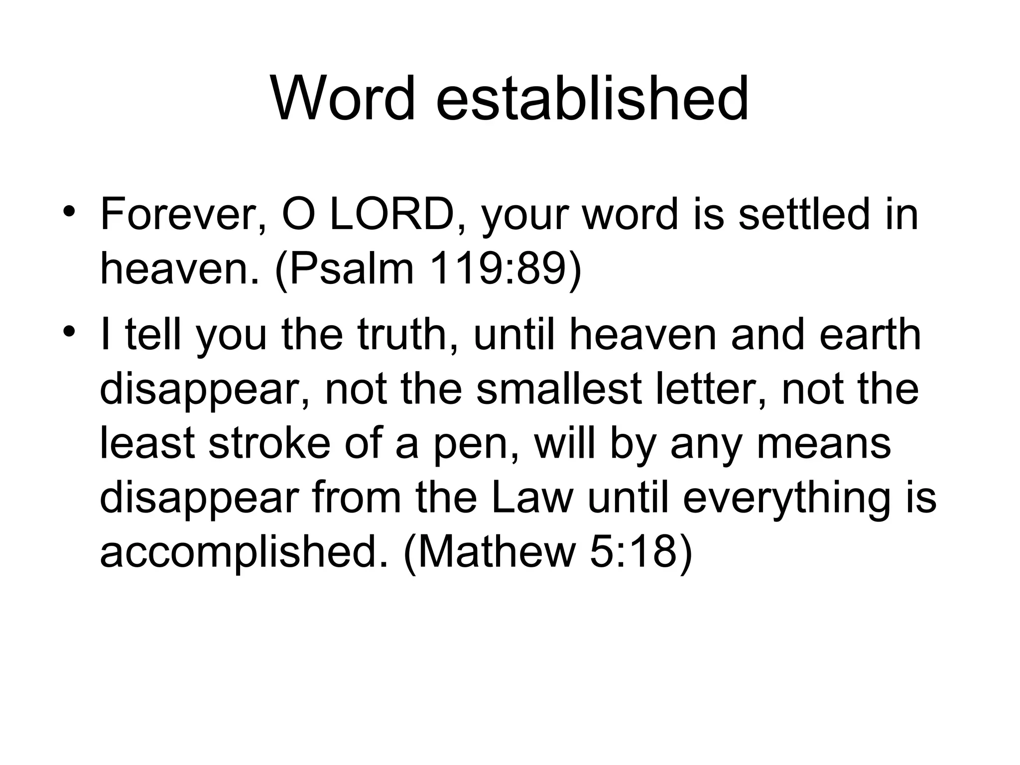 The word of god | PPT | Christianity | Religion & Spirituality