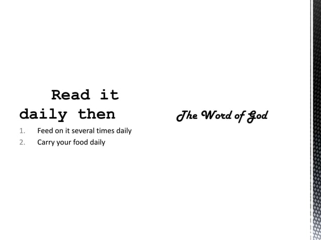 The Word Of God Ppt | PPTX | Christianity | Religion & Spirituality