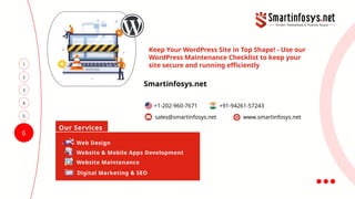 The WordPress Maintenance Checklist.pptx