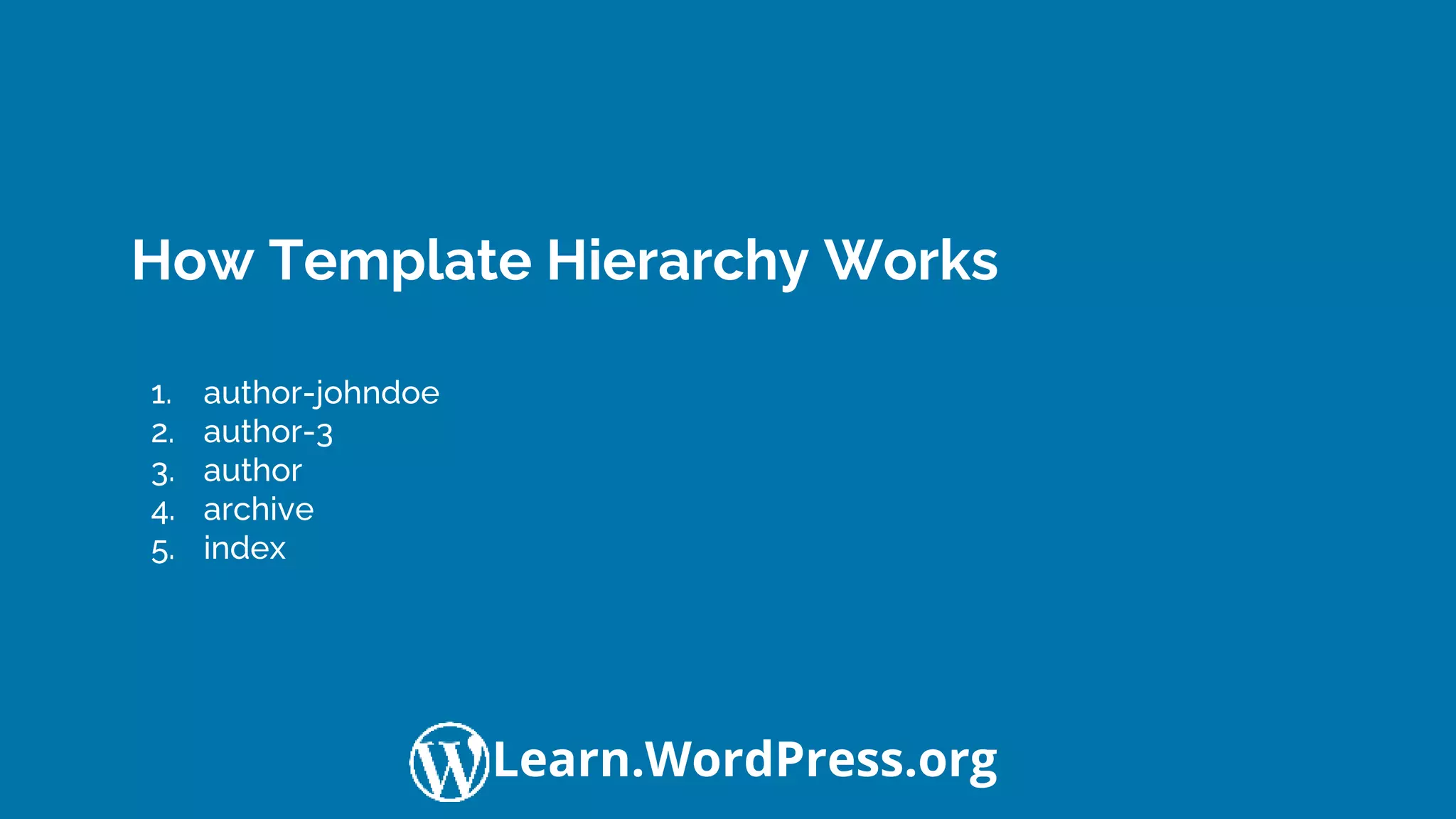 The WordPress Template Hierarchy.pptx