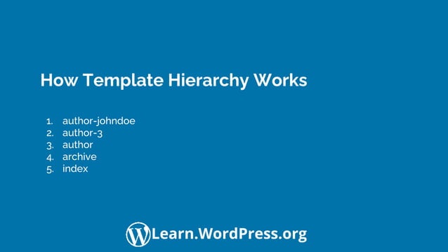 The WordPress Template Hierarchy.pptx