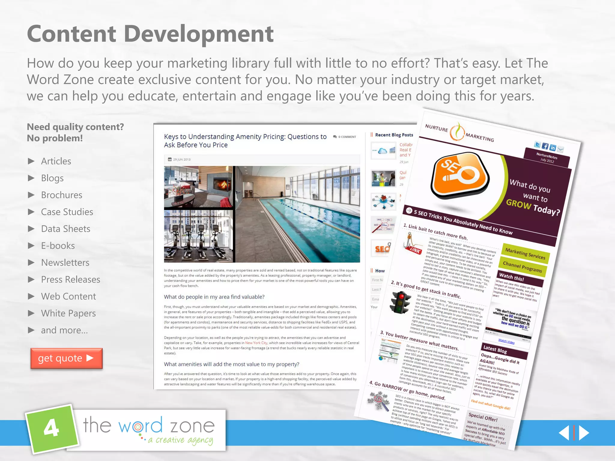 The Word Zone | Michelle Etherton Portfolio | PDF