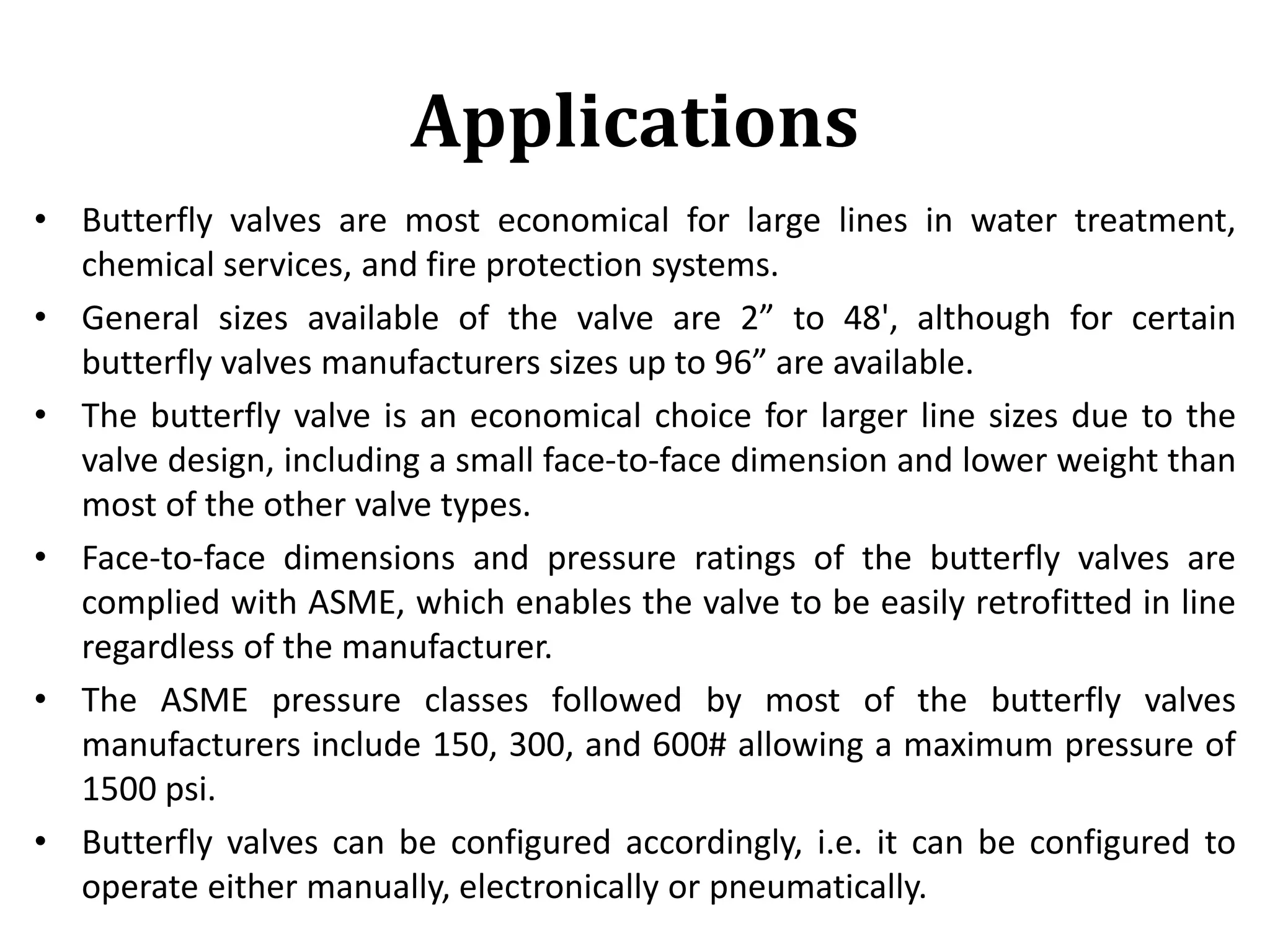Which principles are working behind the butterfly valve | PPTX