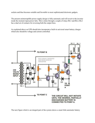 The working principle of ups | DOCX