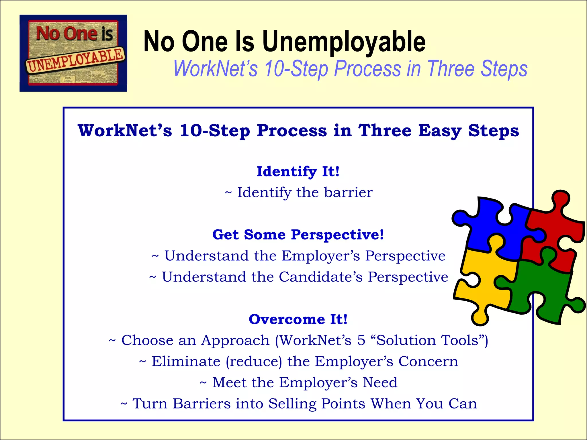 The WorkNet Model- What is it? | PPTX
