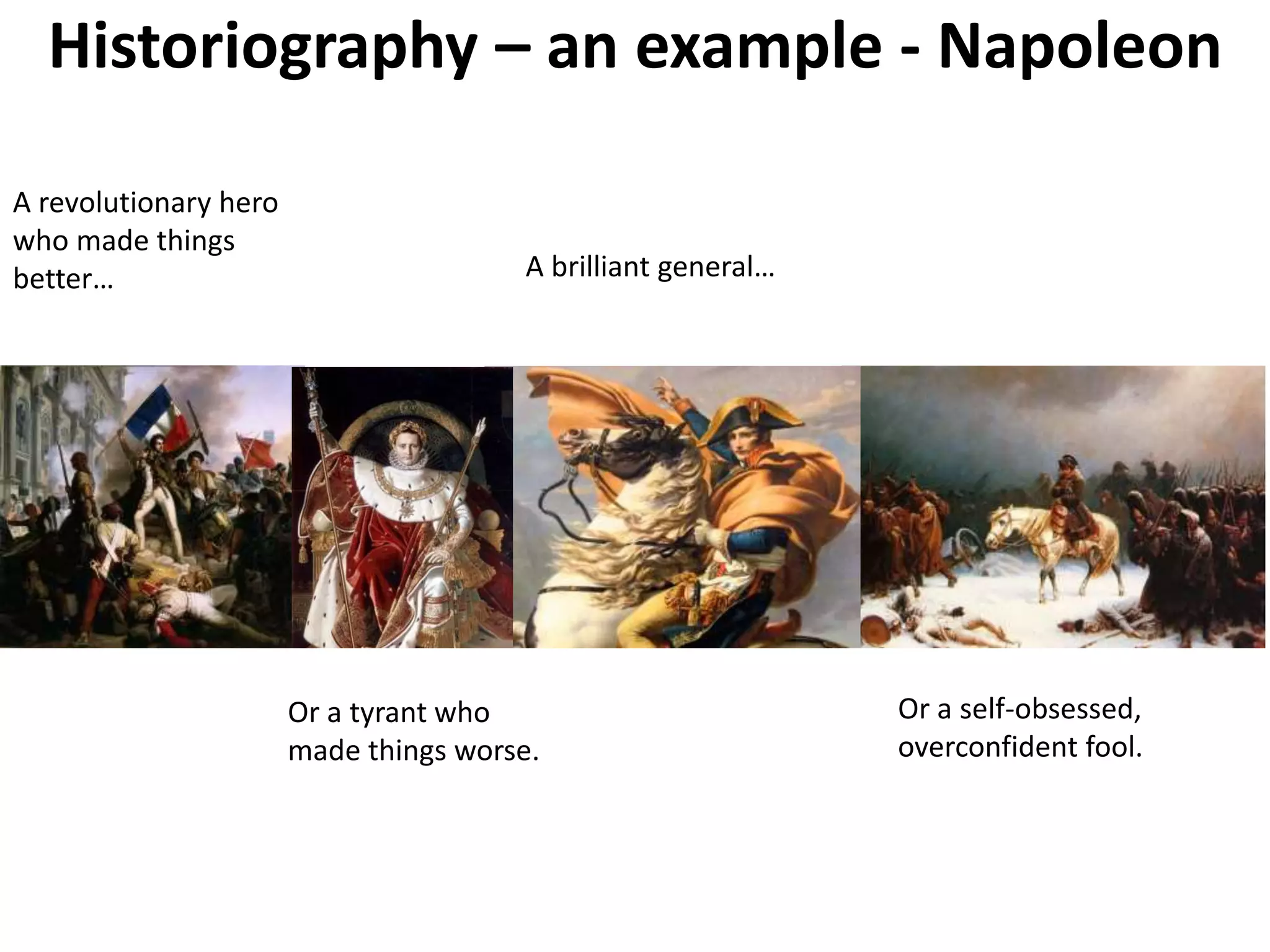 The work of historians | PPTX