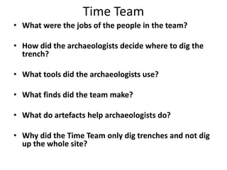 The work of historians | PPTX