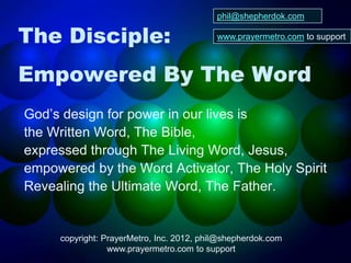 The Works of Jesus - Word Empowered Disciples | PPTX | Christianity ...