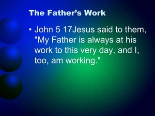 The Works of Jesus - Word Empowered Disciples | PPTX | Christianity ...
