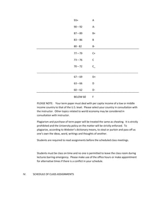 The World Economy | DOCX