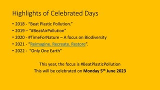 THE WORLD ENVIRONMENT DAY - introduction.pptx