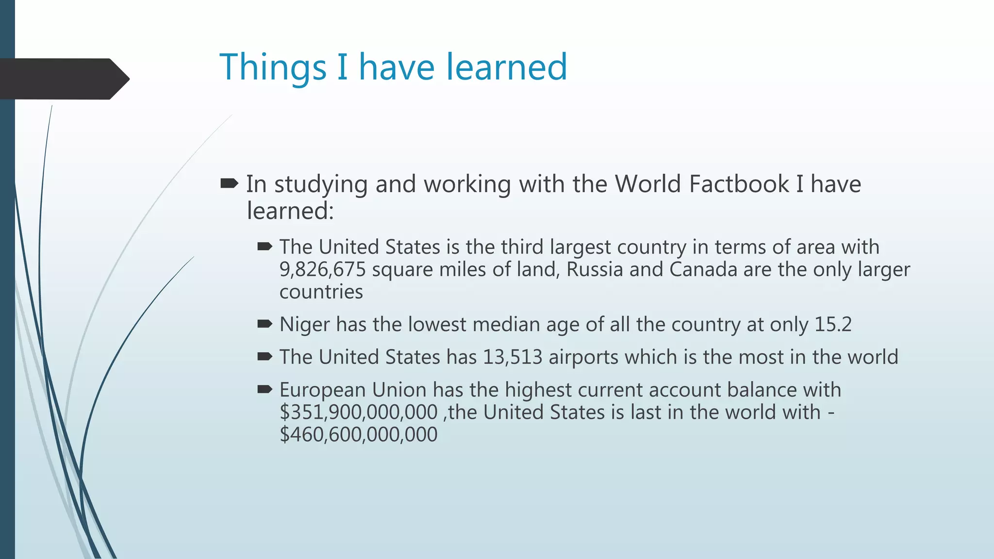 The world fact book(1) | PPT