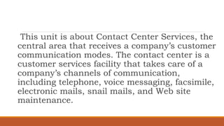 The World of Contact Center Services.pptx