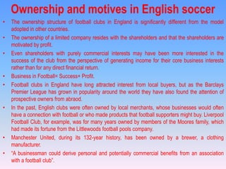 The World of English Premier League and English Football Fans | PPT
