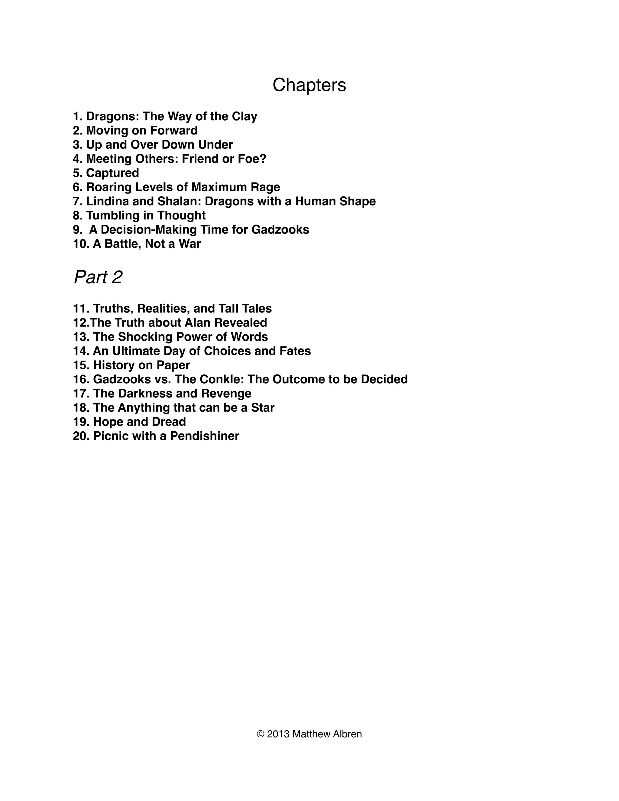 The World of Gadzooks | PDF