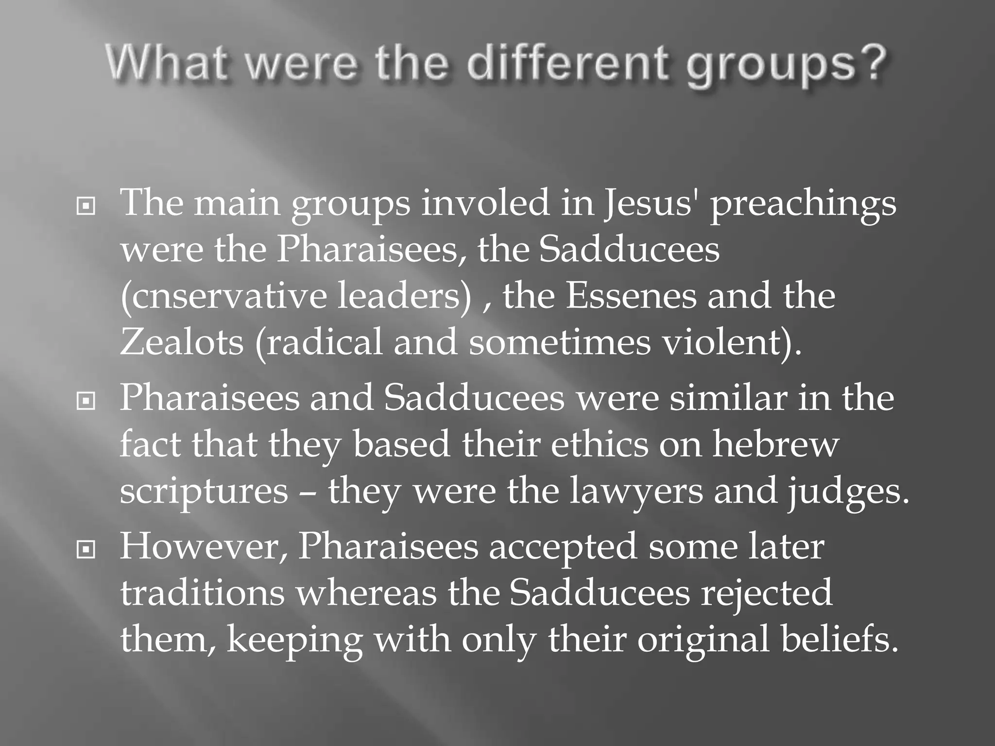 The World of Jesus powerpoint | PPTX