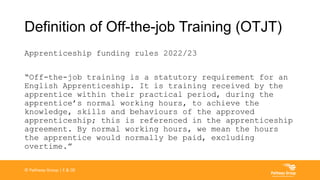 The World of Learning - Apprenticeship Training Material - Pathway ...