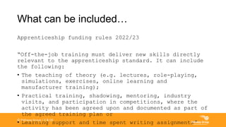 The World of Learning - Apprenticeship Training Material - Pathway ...