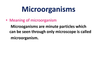 The world of microbes | PPTX